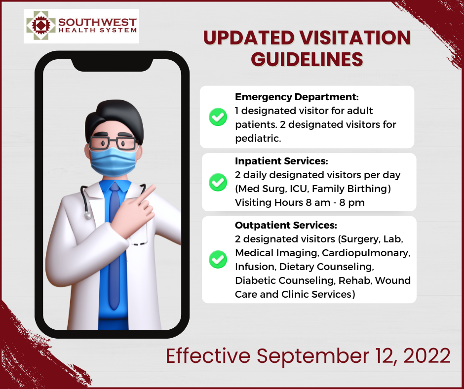 9.12.2022-Updated-Visitation-Guidelines-1 | Southwest Health